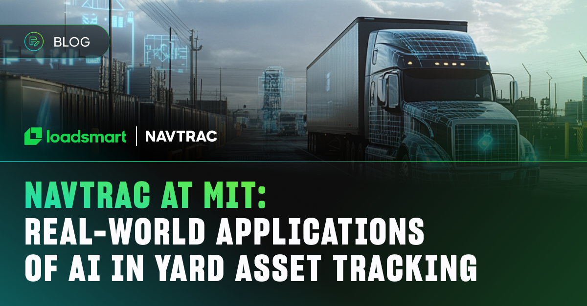 NavTrac at MIT: Real-World Applications of AI in Yard Asset Tracking